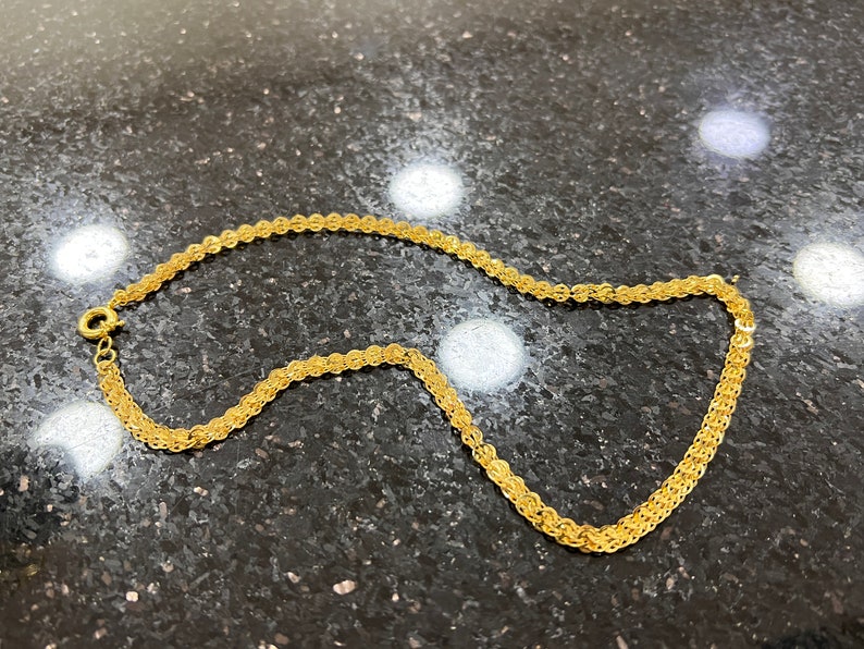 22K Solid Gold , Palm Chain , Foxtail Chain , Franco Wheat Choker ...