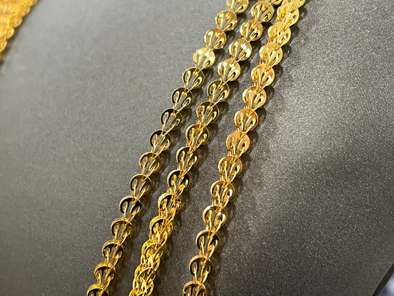 22K Solid Gold , Palm Chain , Foxtail Chain , Franco Wheat Choker ...