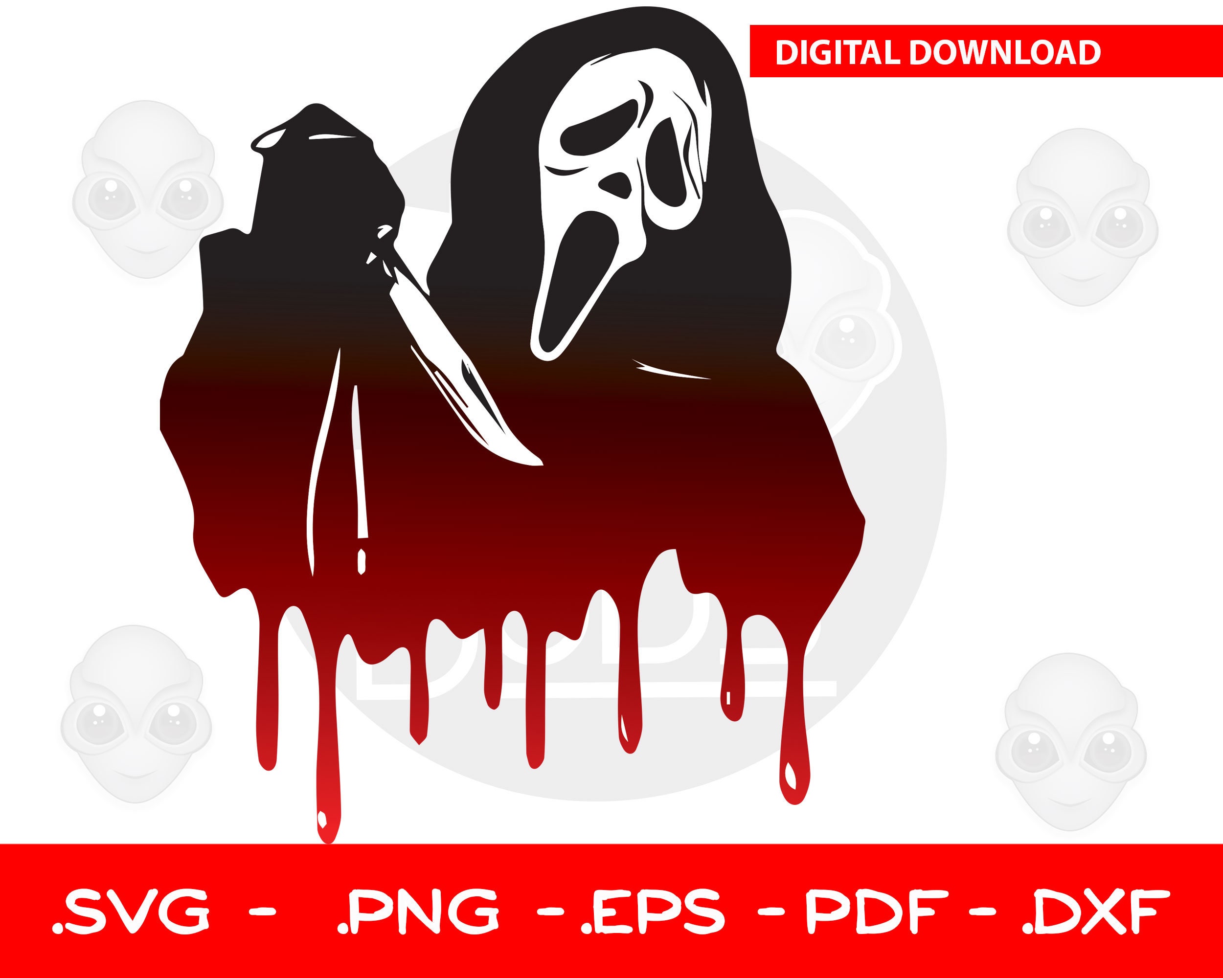 Scream Svg Scream Png Ghost Face Svg Ghost Svg Ghost - Etsy Singapore