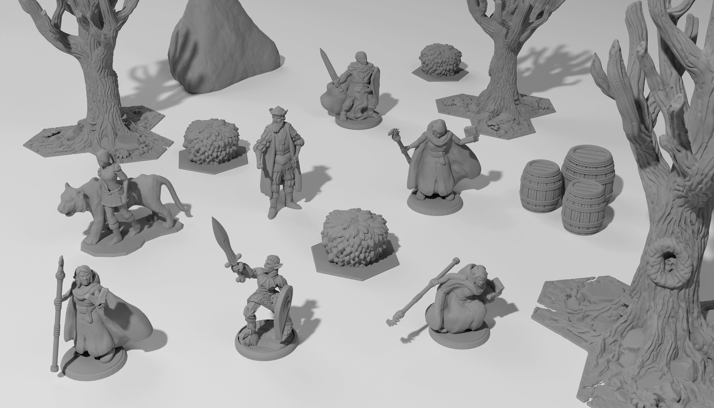 3D Custom Board Game Figurine Custom Figurine Figurine Statues and ...