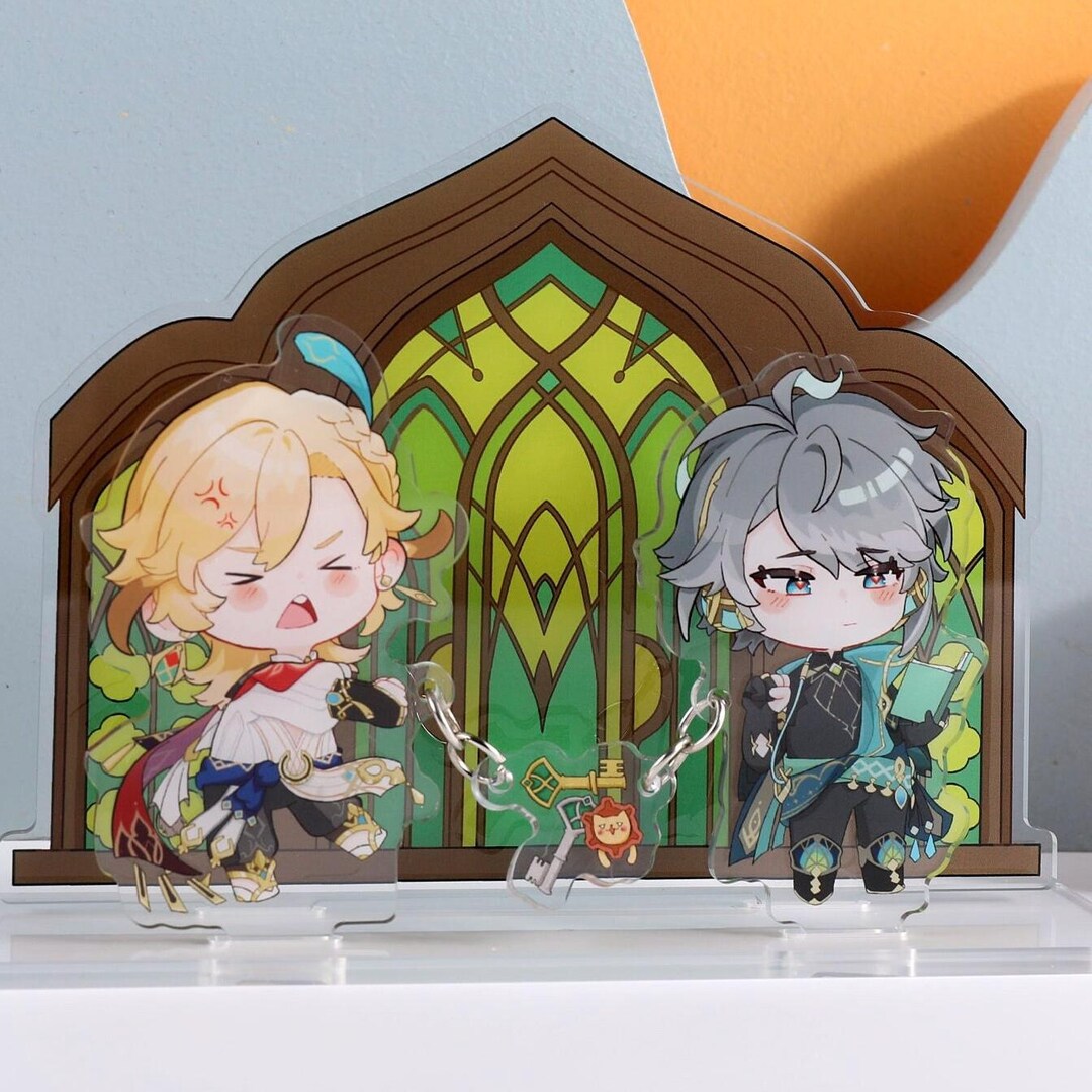 Kaveh & Alhaitham Swinging Key Acrylic Stand - Etsy