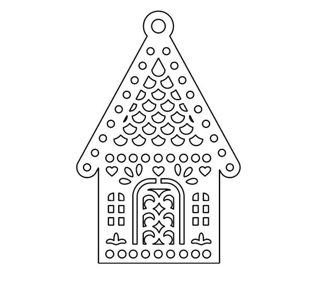 Christmas Ornaments Svg Laser Cut Files Christmas Tree Toys Etsy