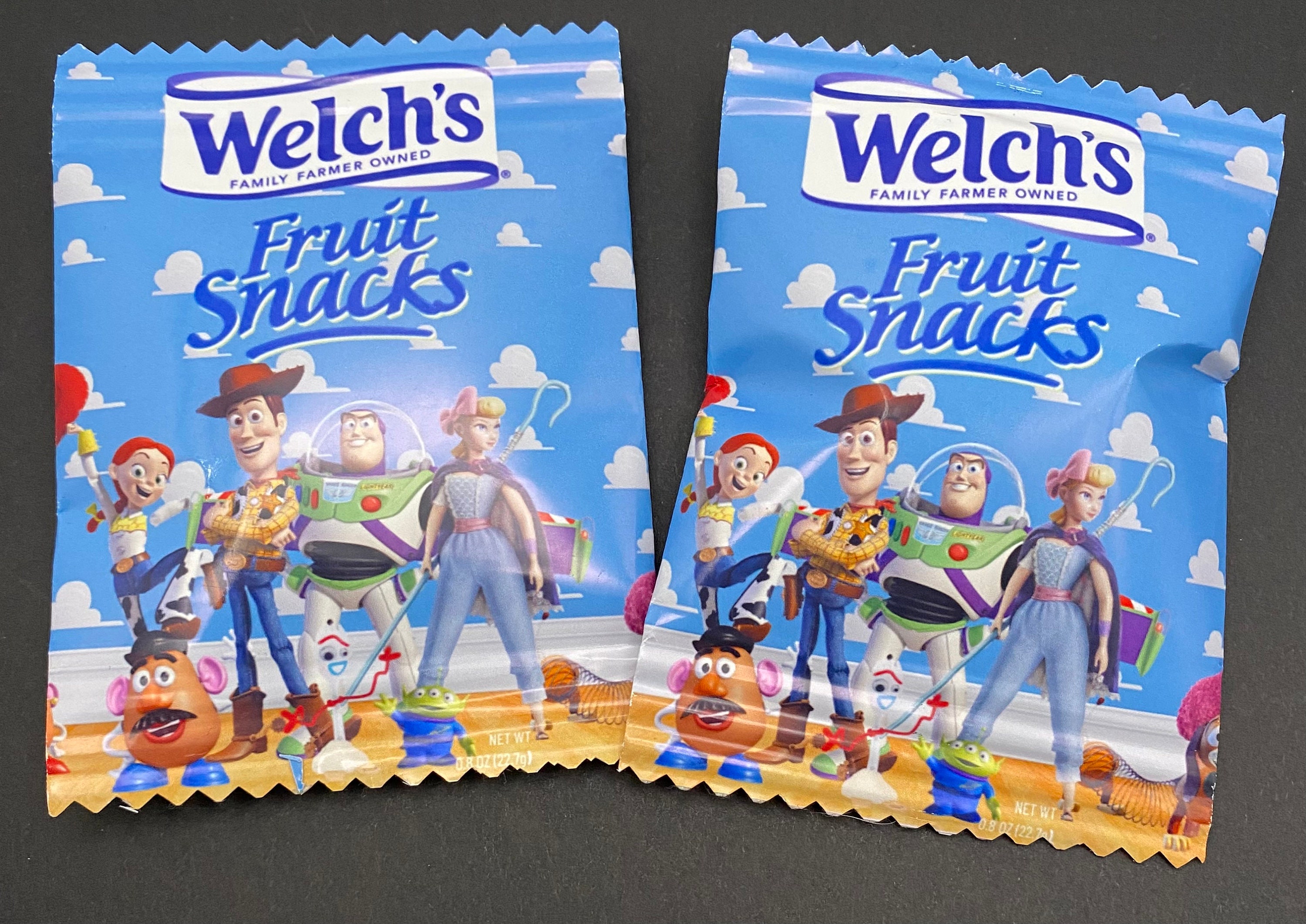 Personalized Toy Story Welch’s Fruit Snacks - Etsy