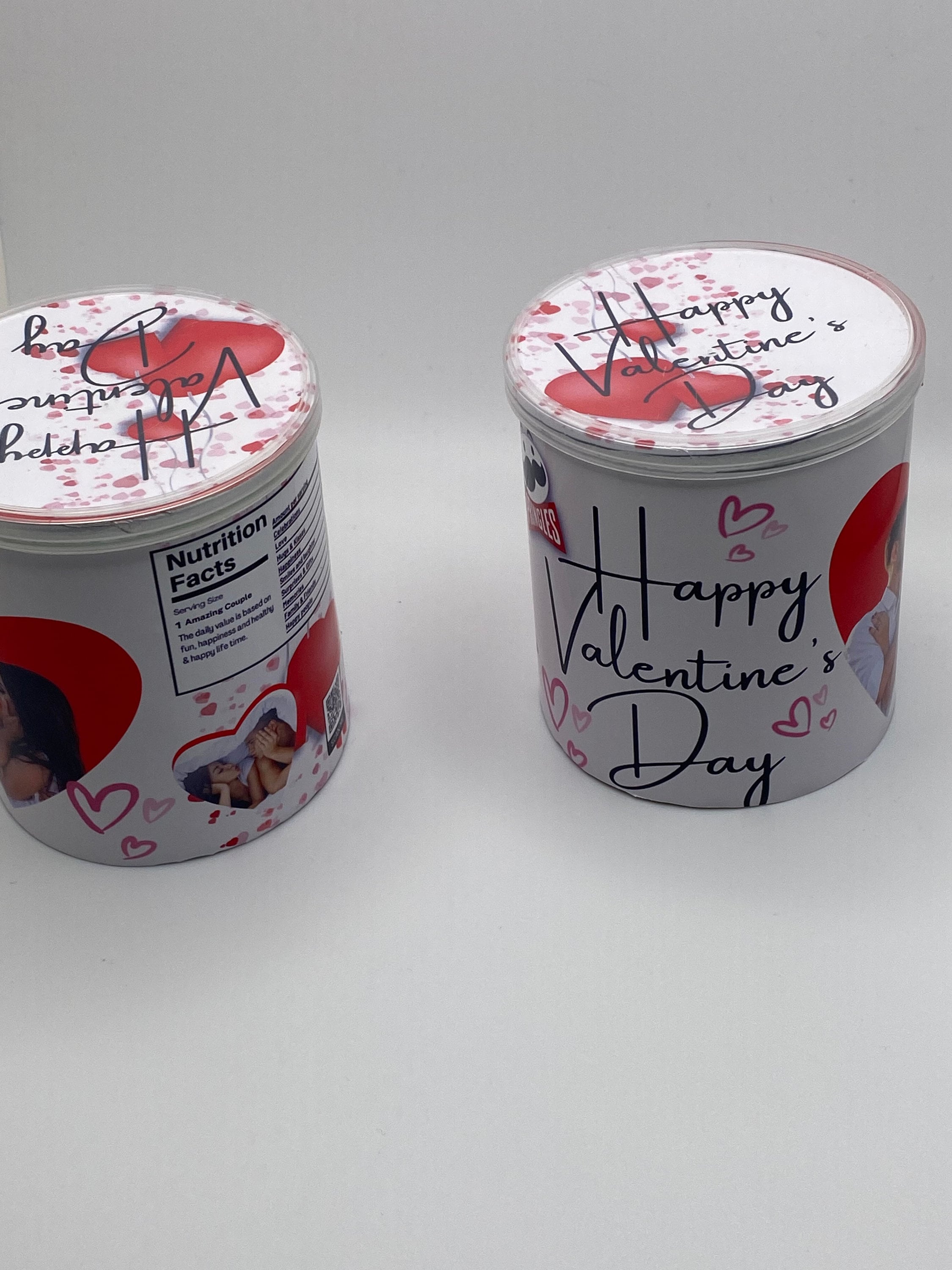 Personalized Valentine's Day Pringles Wrapper With Photo - Etsy