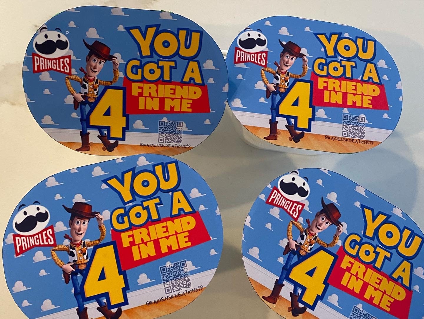 Toy Story Pringles | Custom Party Favors | Pringles Snack Stack - Etsy