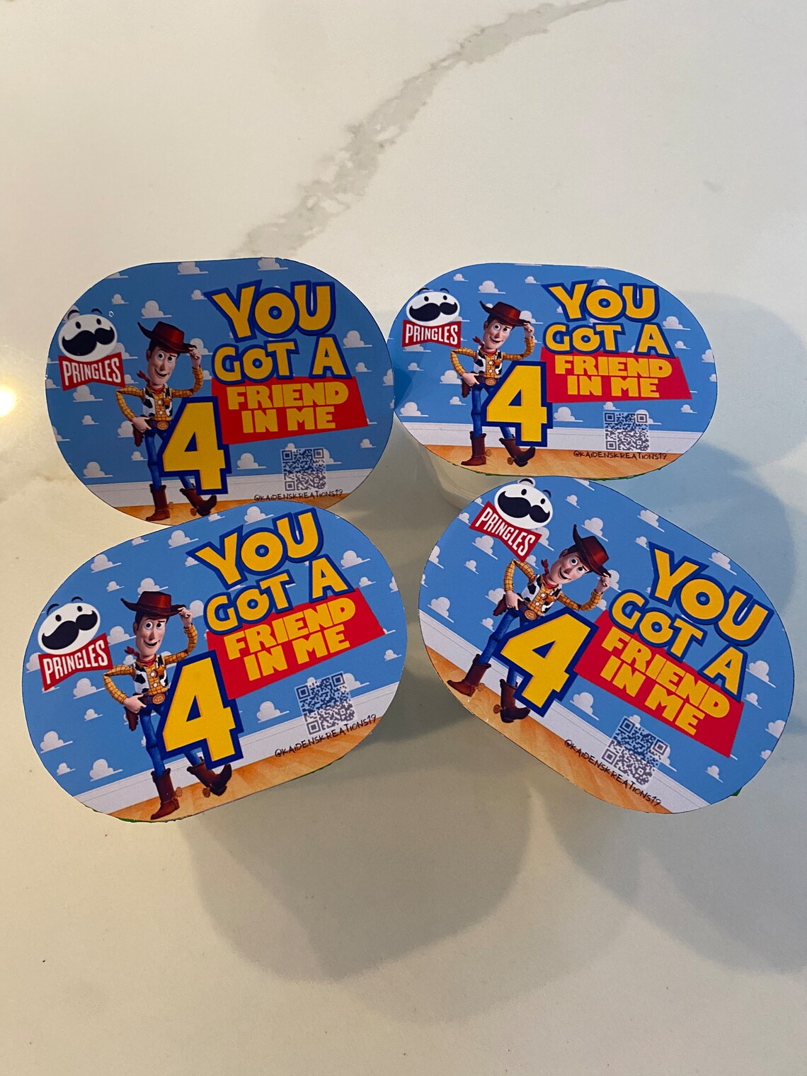 Toy Story Pringles Custom Party Favors Pringles Snack Stack - Etsy