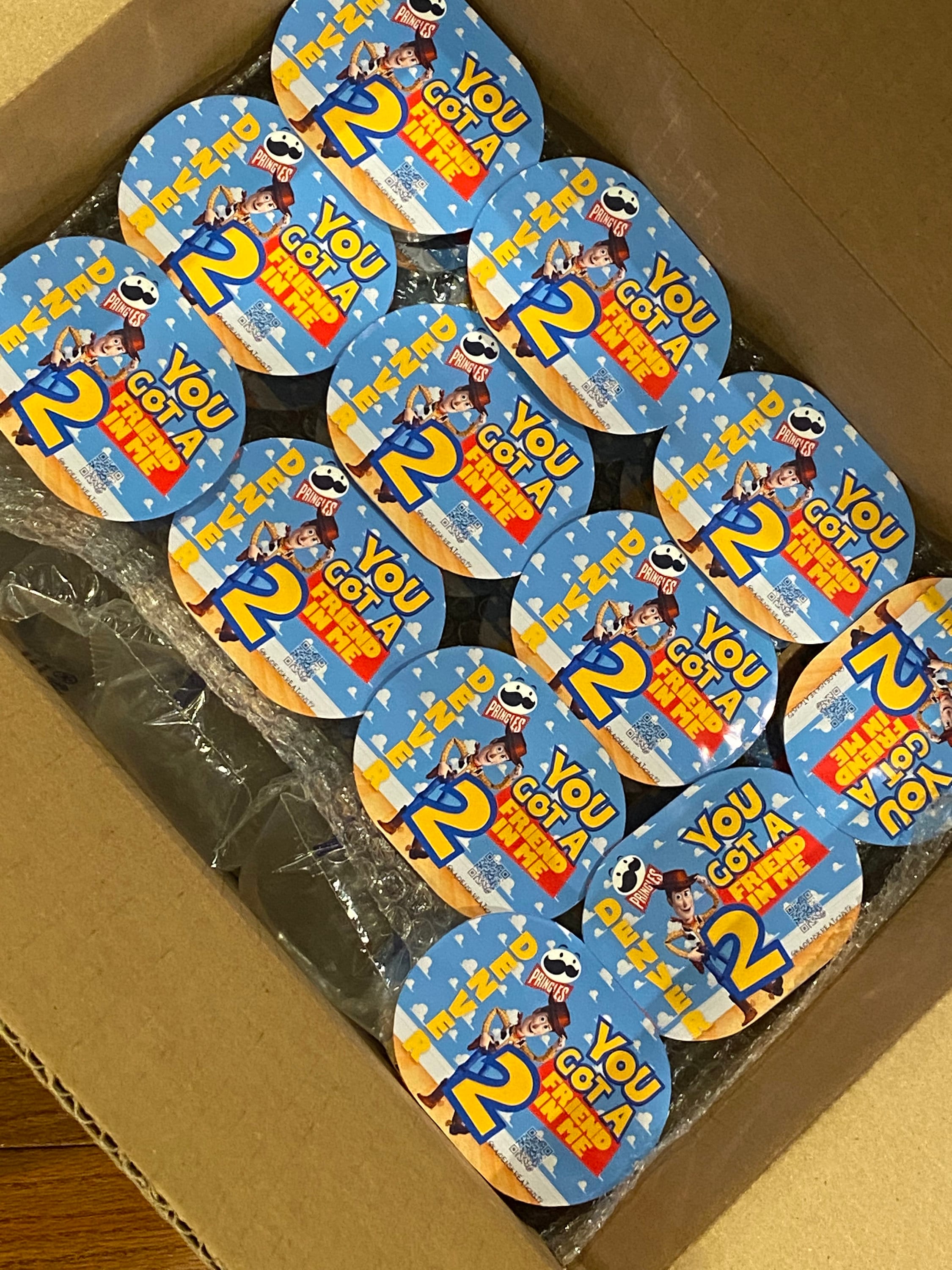 Toy Story Pringles Custom Party Favors Pringles Snack Stack - Etsy