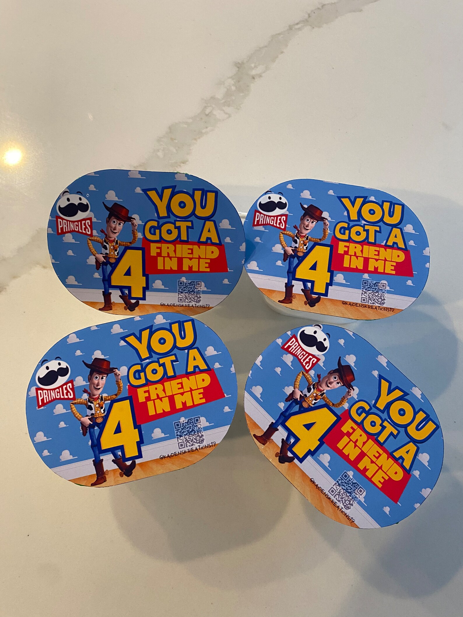 Toy Story Pringles | Custom Party Favors | Pringles Snack Stack - Etsy