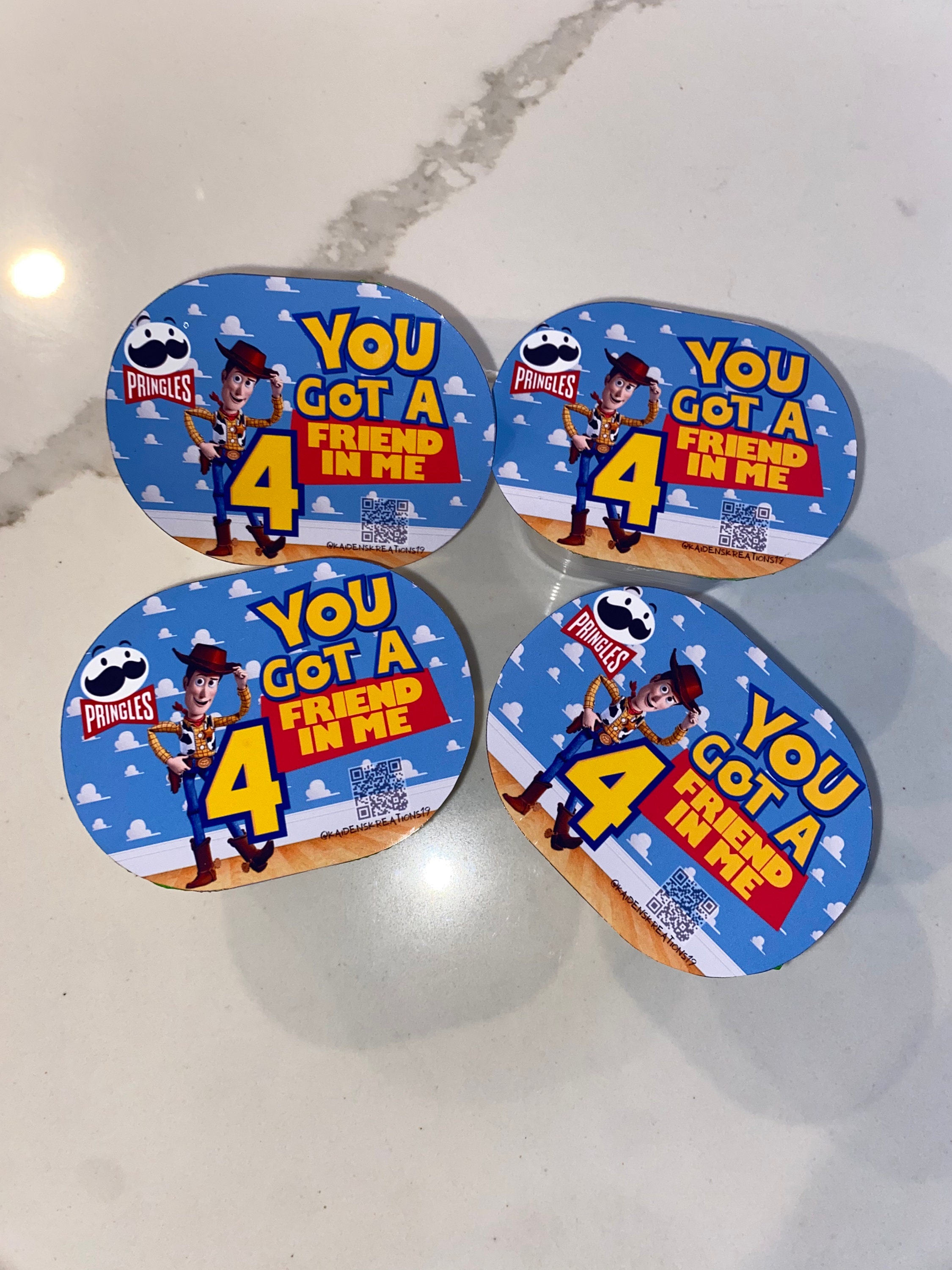 Toy Story Pringles | Custom Party Favors | Pringles Snack Stack - Etsy