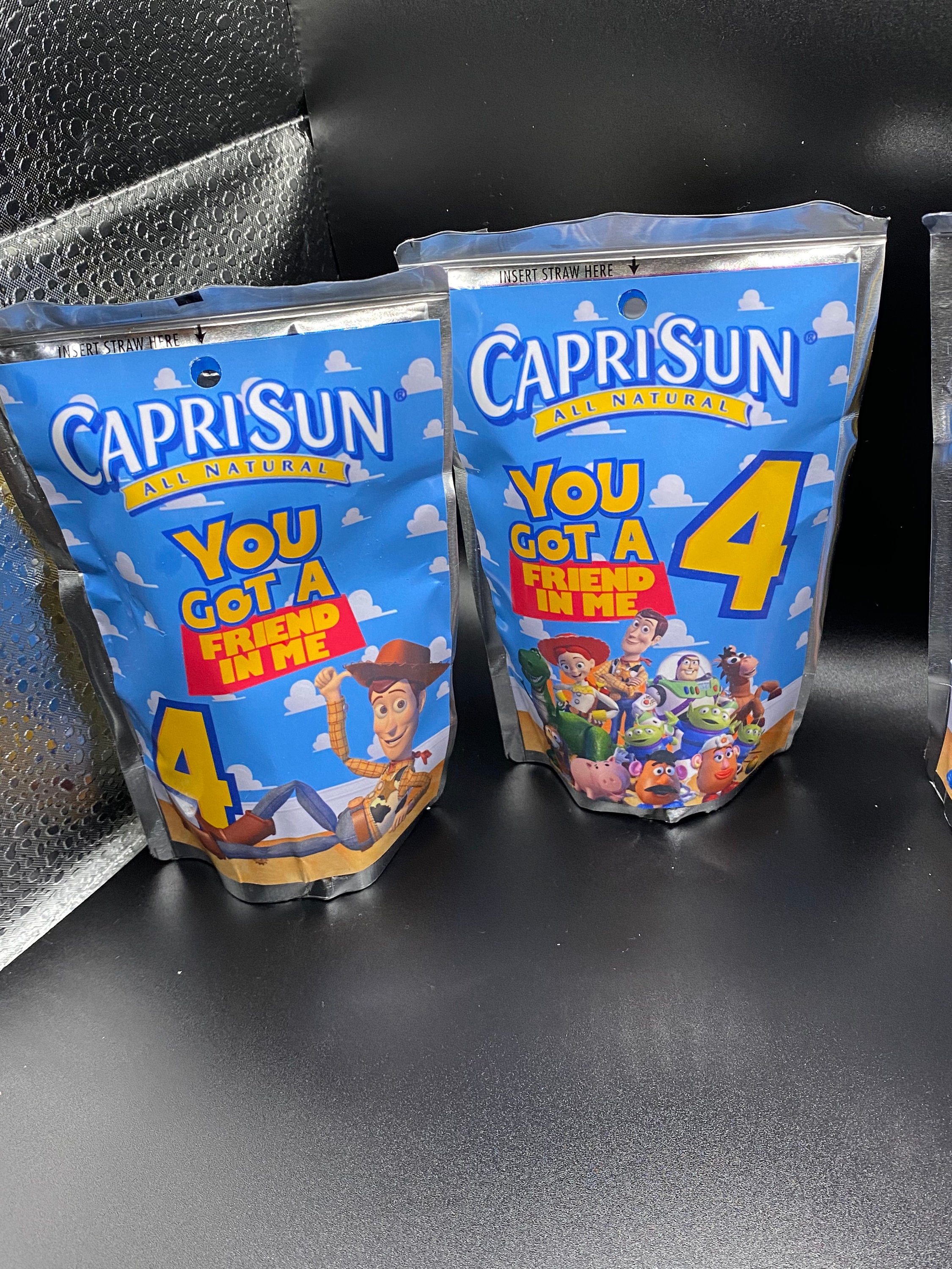 Toy Story Custom Capri Sun Juice Pouch Birthday Party Favors Customized ...