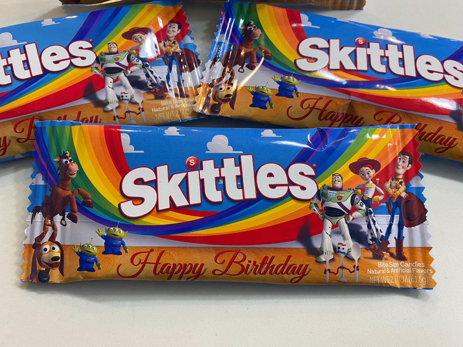 Toy Story Skittles Candy Wrapper Labels - Etsy