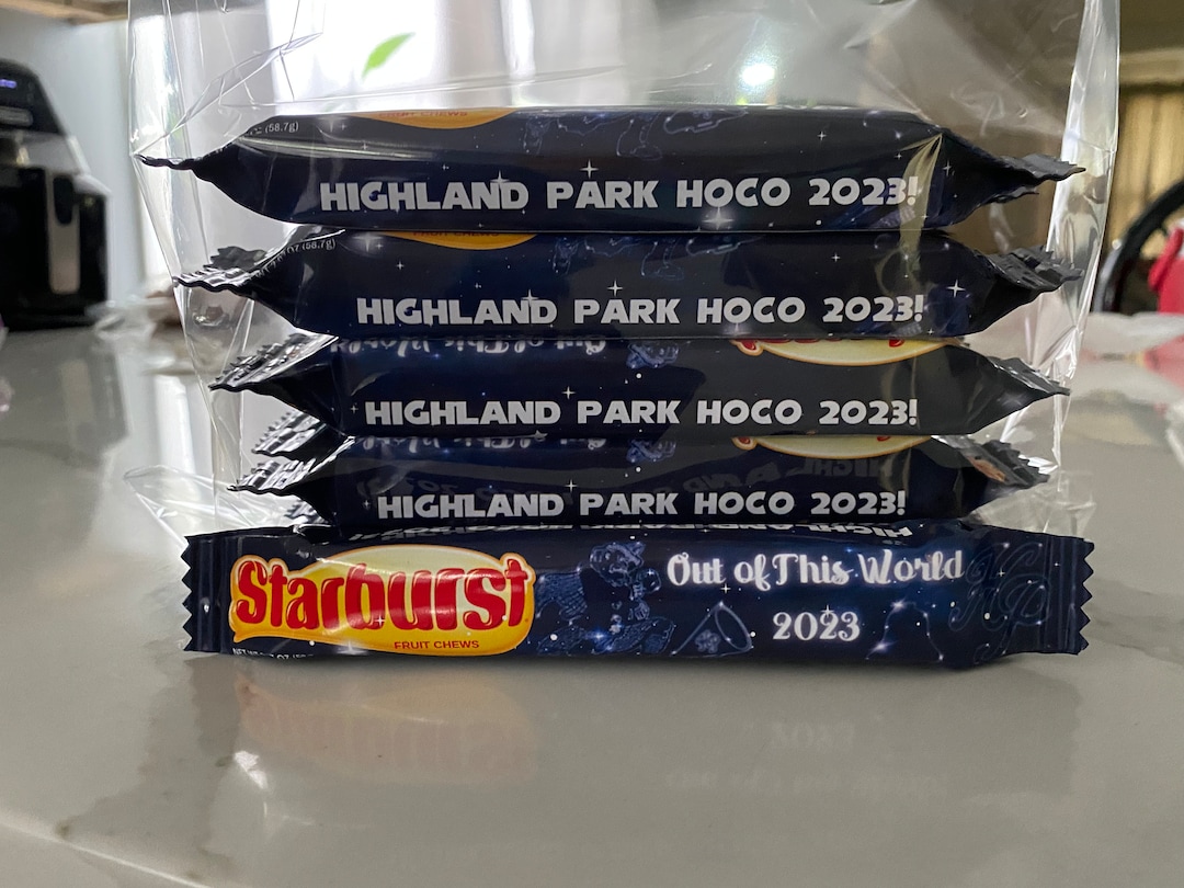 Custom Starburst Candy Wrappers- Candy Included - Etsy