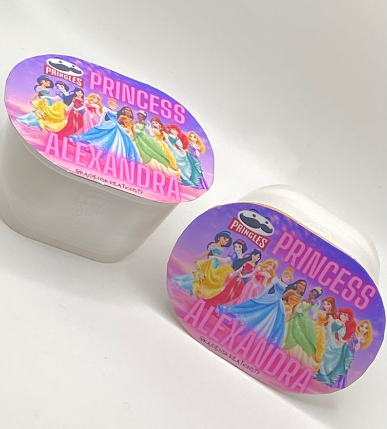 Personalized Princess Pringles Snack Stack | Disney Princess | Custom ...