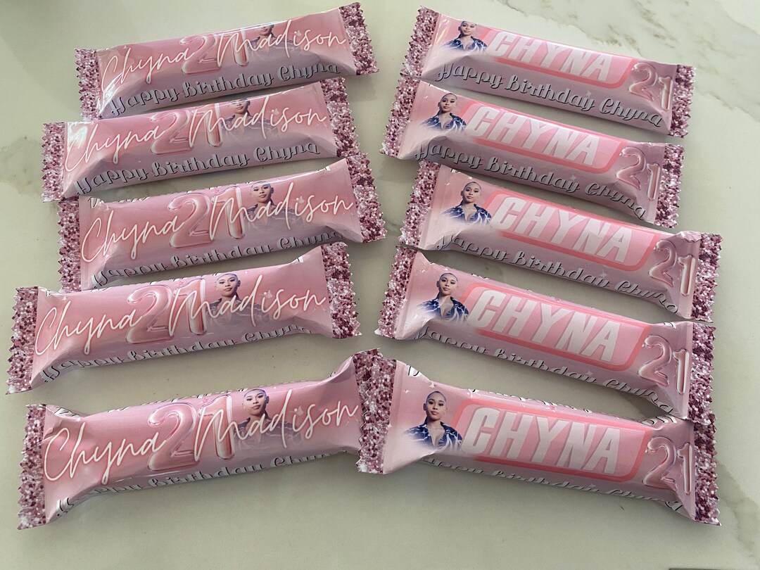 Custom Snicker Peanut Bar Wrappers | Snickers Candy Bars| Unique Favors ...