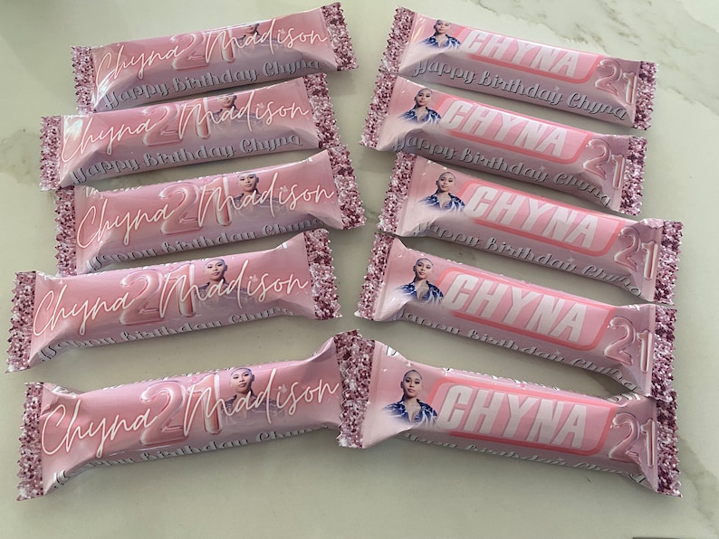Personalized Snickers Wrapper | Custom Candy Bar Party Favors - Etsy