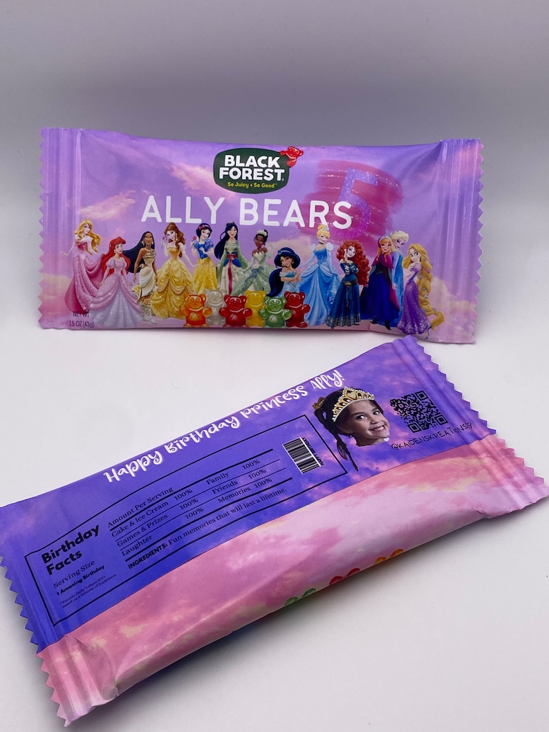 Custom Theme Gummy Bears for Any Occasion and Event | Black Forest ...