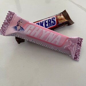 Custom Snicker Peanut Bar Wrappers | Snickers Candy Bars| Unique Favors ...