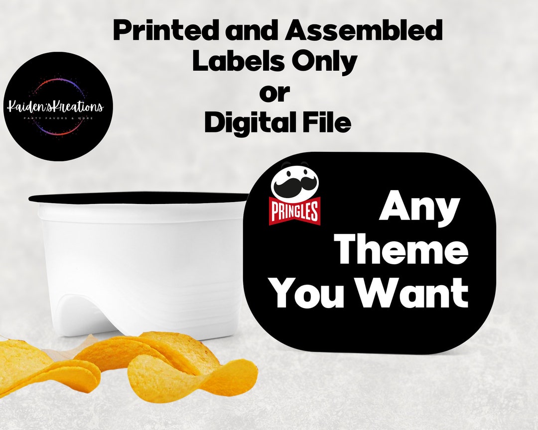 Custom Pringles Snack Stacks for Any Theme and Any Event Custom Themed ...
