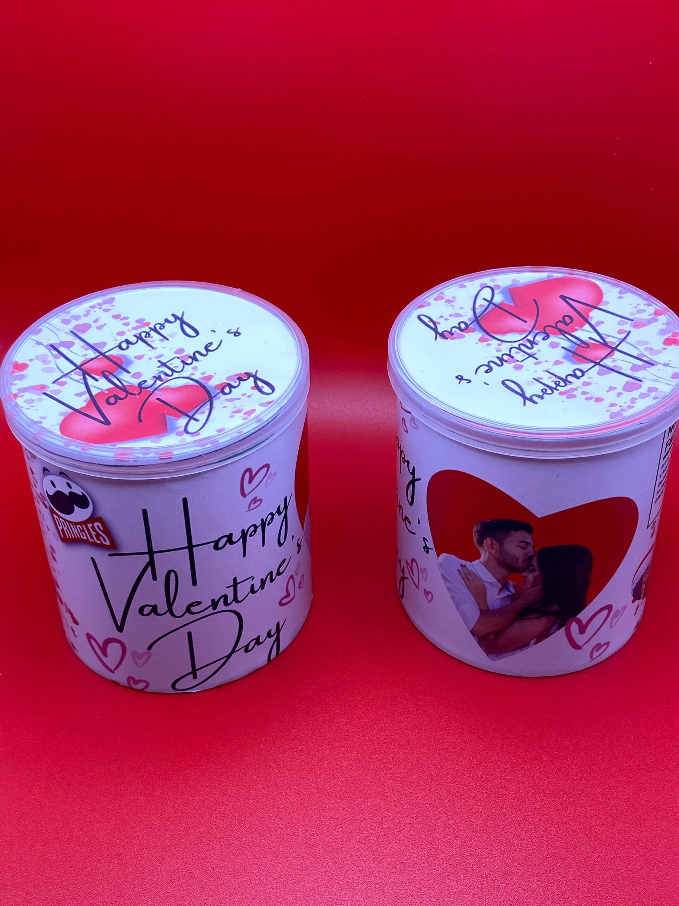 Personalized Valentine's Day Pringles Wrapper With Photo - Etsy