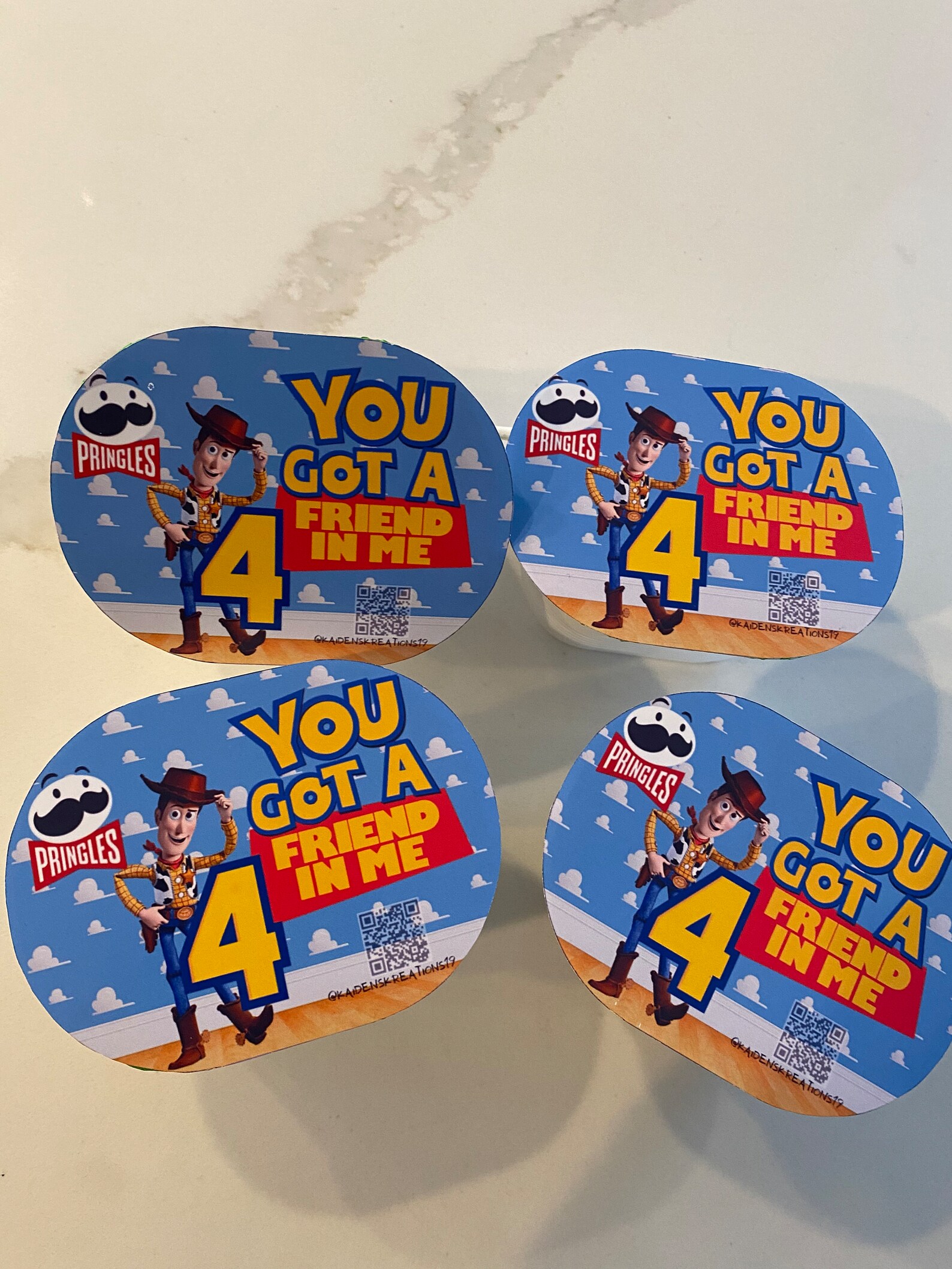 Toy Story Pringles | Custom Party Favors | Pringles Snack Stack - Etsy