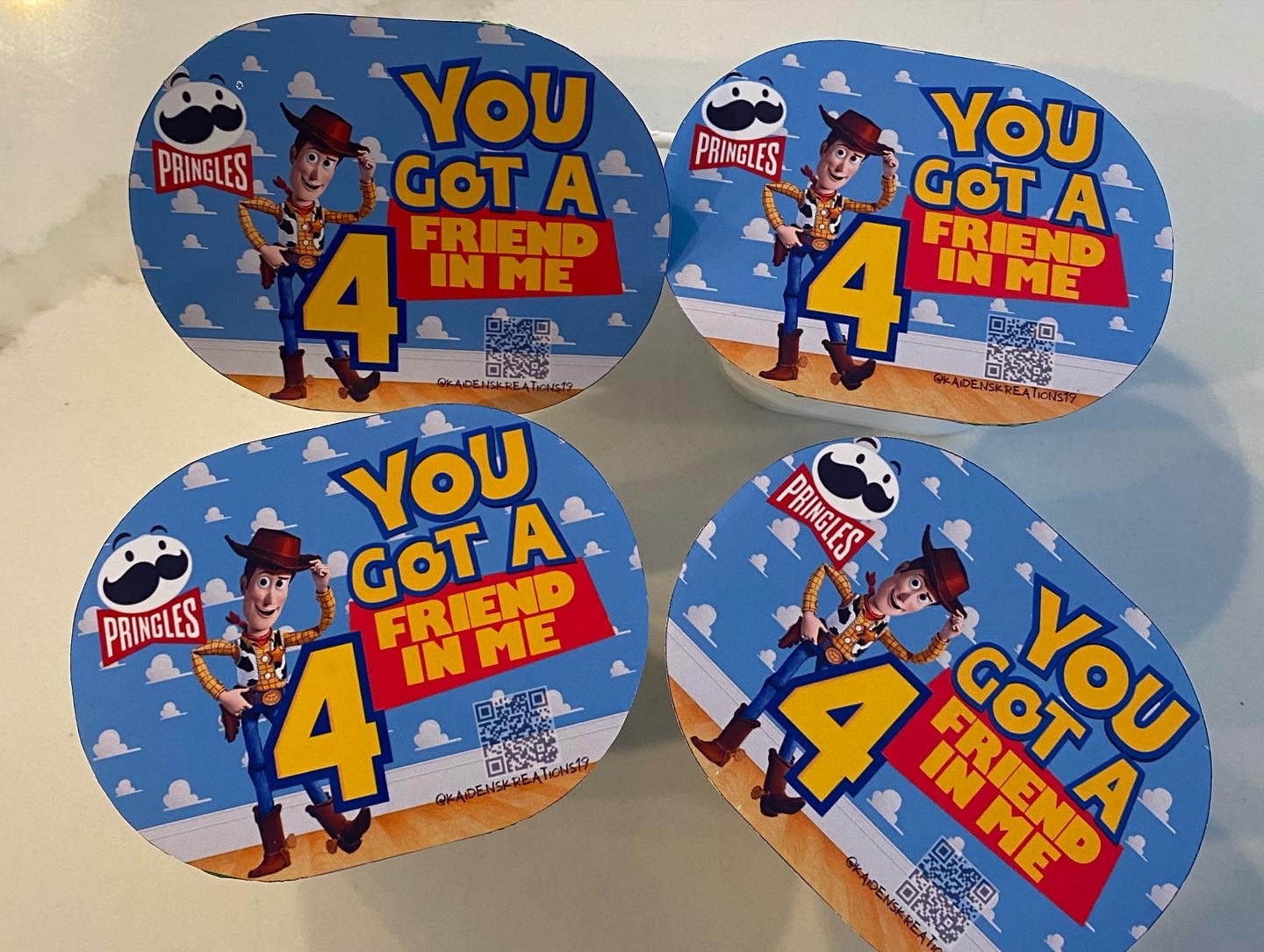 Toy Story Pringles | Custom Party Favors | Pringles Snack Stack - Etsy