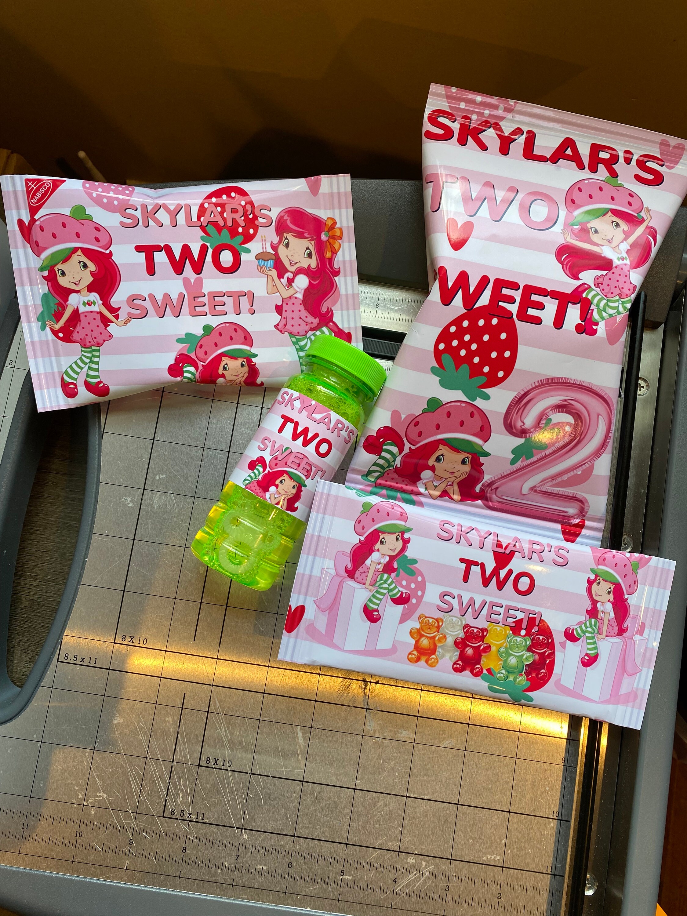 48 PC Party Bundle Custom Party Favors Custom Chips Custom Gummy Candy ...