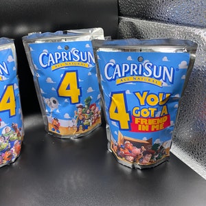 Toy Story | Custom | Capri Sun Juice Pouch | Birthday Party Favors ...