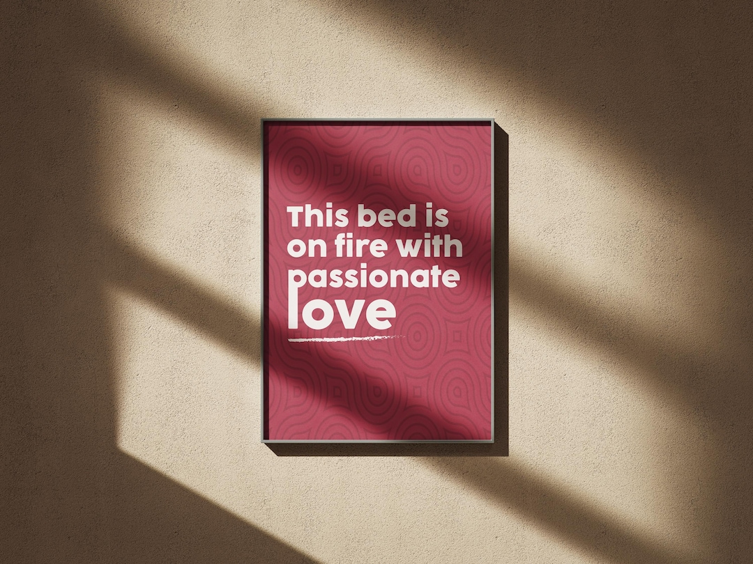 Creative Designed Typography Wall Poster | A4 | Digital Download - Etsy