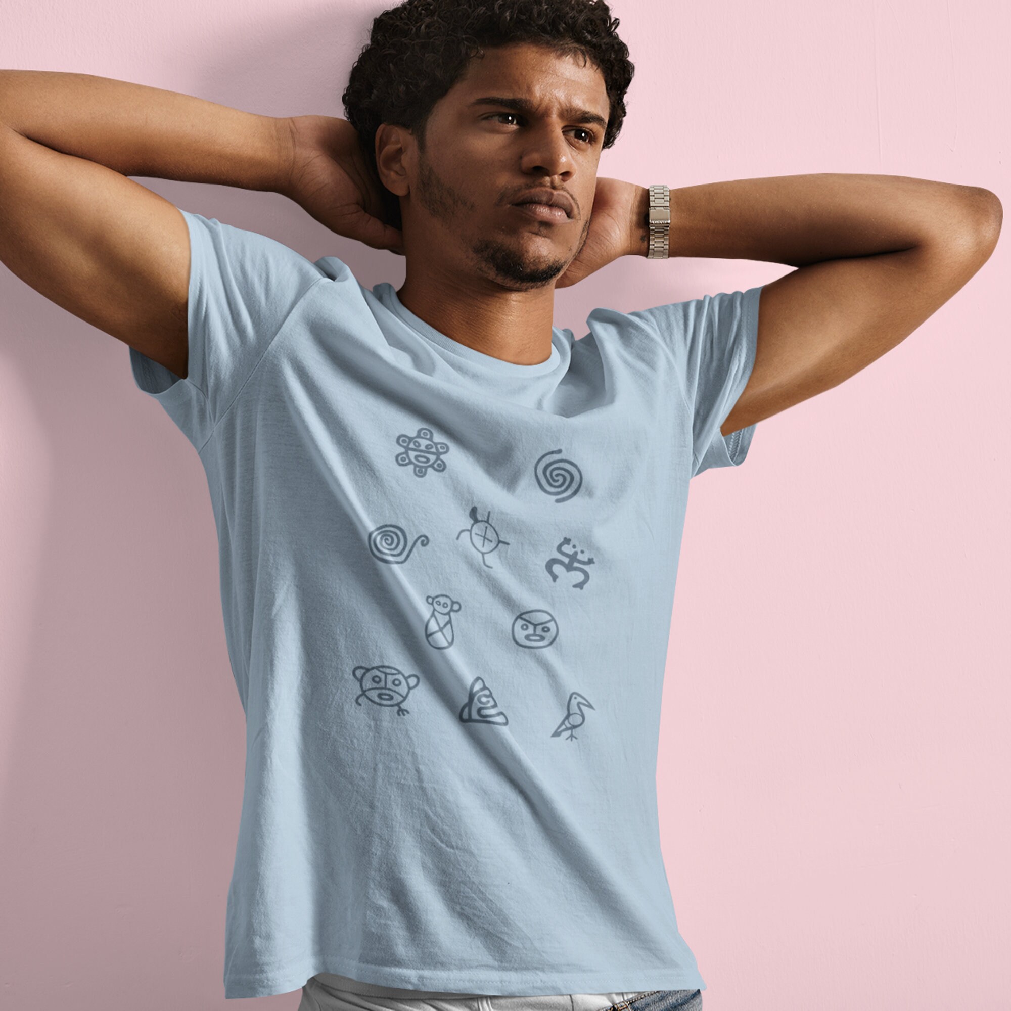 Taino Tee - Taino Symbol Shirt, Taino Apparel, Coqui Taino Tshirt ...