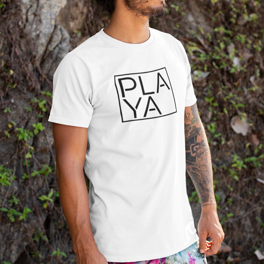 Playa Tee - Beach Text Tshirt, Beach Day Shirt, Surfer Tshirt, Gift for ...
