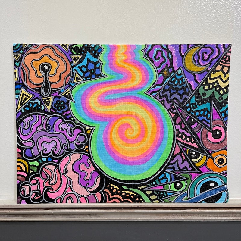 Trippy Painting - Etsy