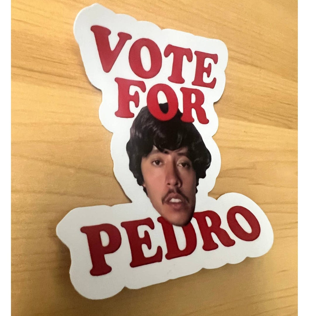 Napoleon | Vote for Pedro | Vinyl Sticker | Vinyl Decal | Laptop ...