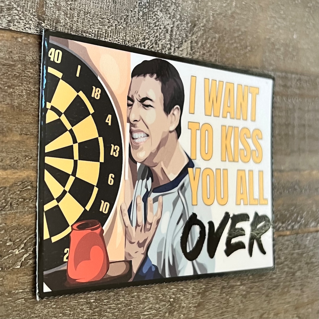 Happy Gilmore kiss You All Over Sticker - Etsy