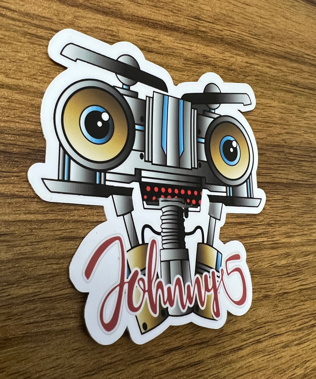 Short Circuit "johnny Five" Sticker - Etsy