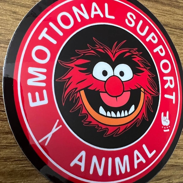 Animal Vinyl Sticker - Etsy