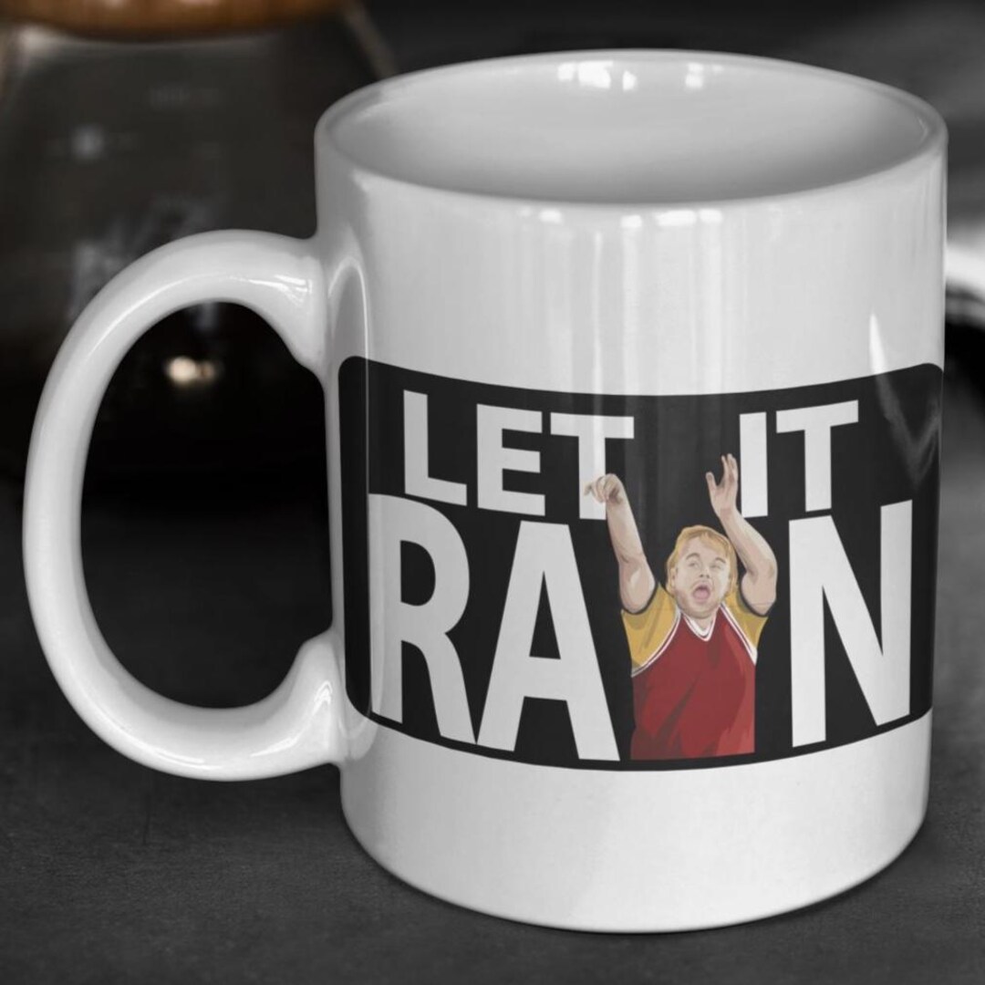 Along Came Polly | Let It Rain | Basketball | 11oz Coffee Mug - Etsy