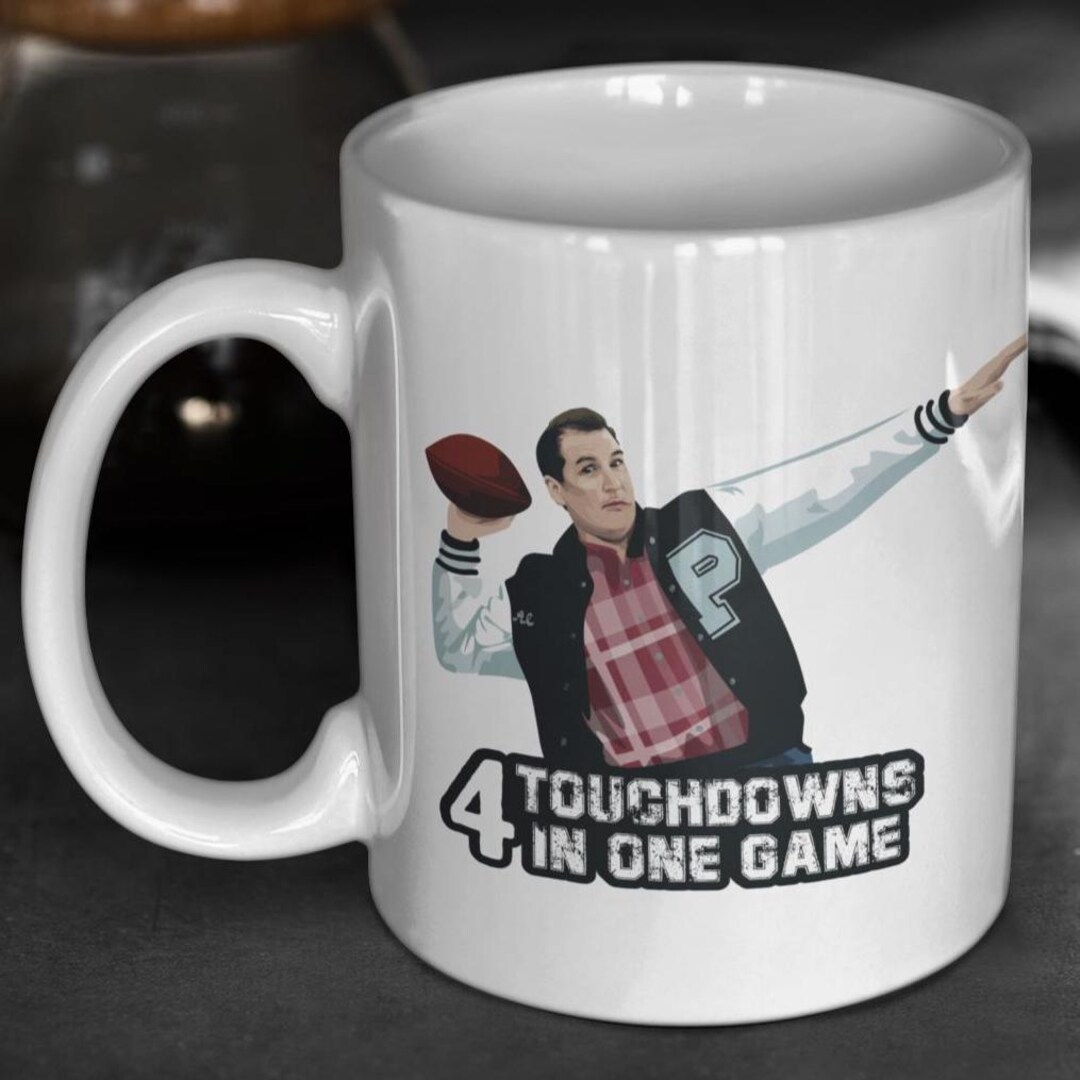 Al Bundy Sticker | Married With Children | 4 Touchdowns | 11oz Coffee ...