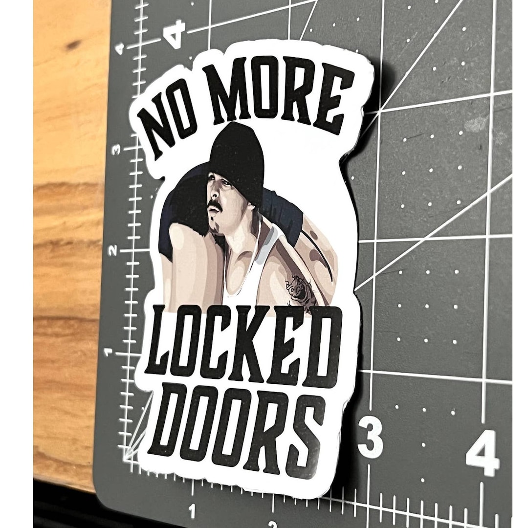 Friday Movie Vinyl Sticker: 'no More Locked Doors' Decal - Etsy
