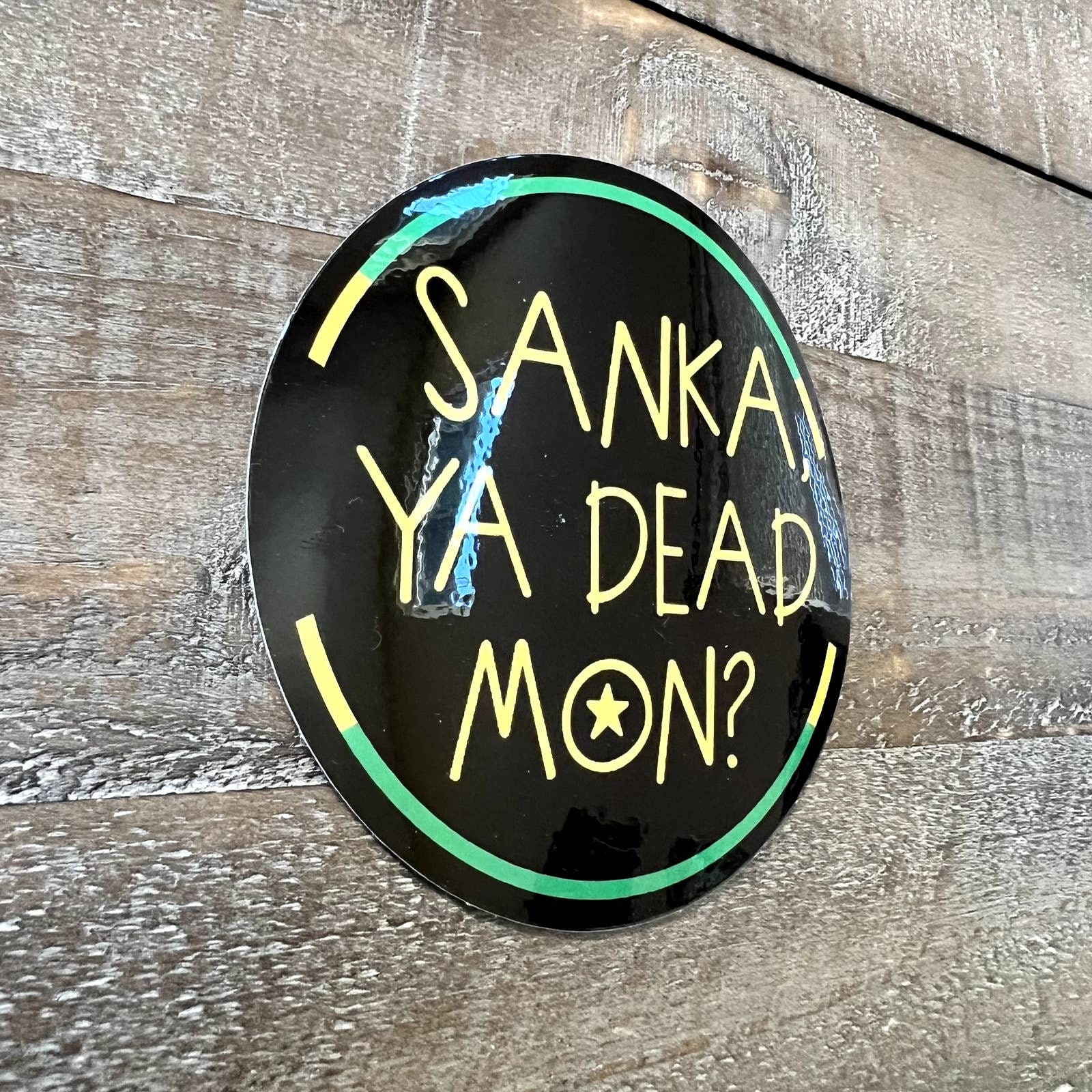 Cool Runnings | Sanka Ya Dead Sticker | Jamaican Bobsled Quote Vinyl ...