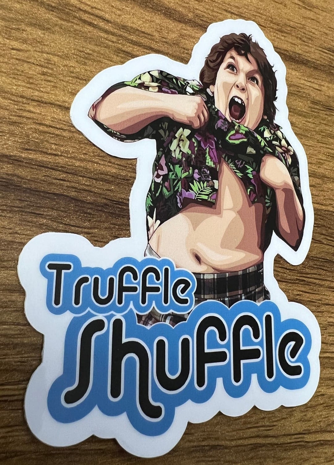 Truffle Shuffle | Goonies | Chunk | Vinyl Sticker - Etsy