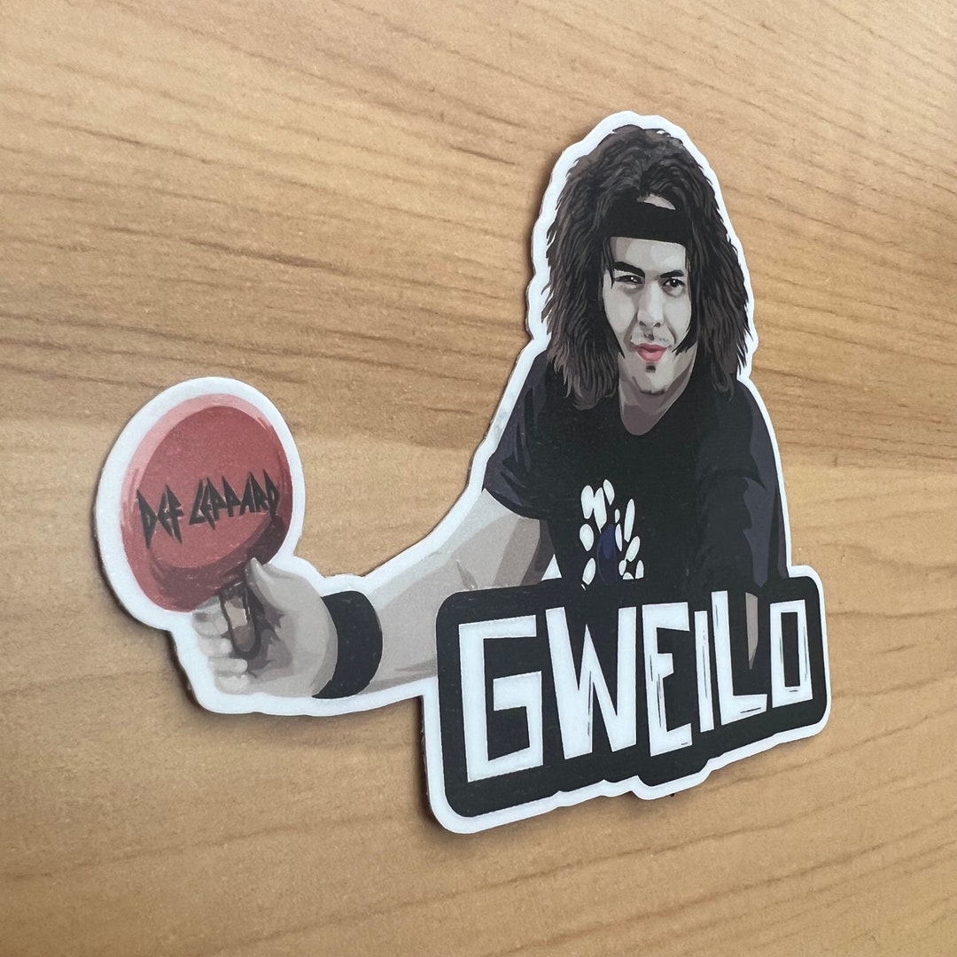 Balls of Fury Gweilo Sticker | Funny Ping Pong Movie Decal - Etsy
