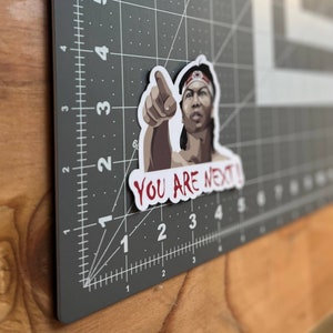 Bloodsport you Are Next Sticker - Etsy