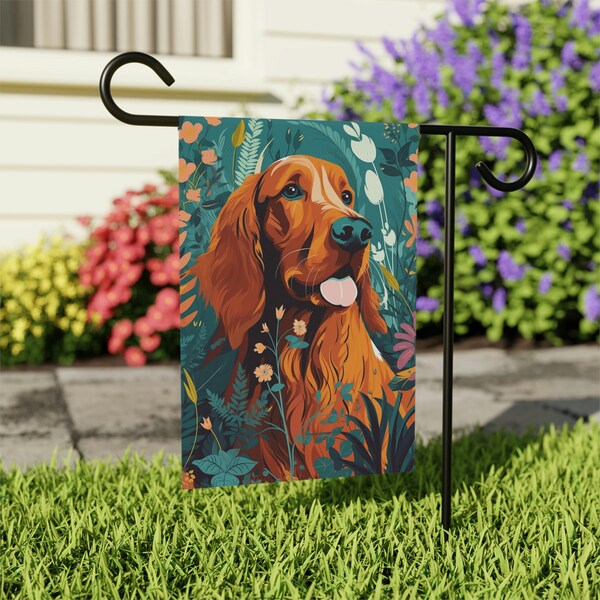 Irish Setter Art - Etsy