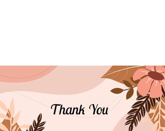 Printable Kids Thank You Card - Etsy