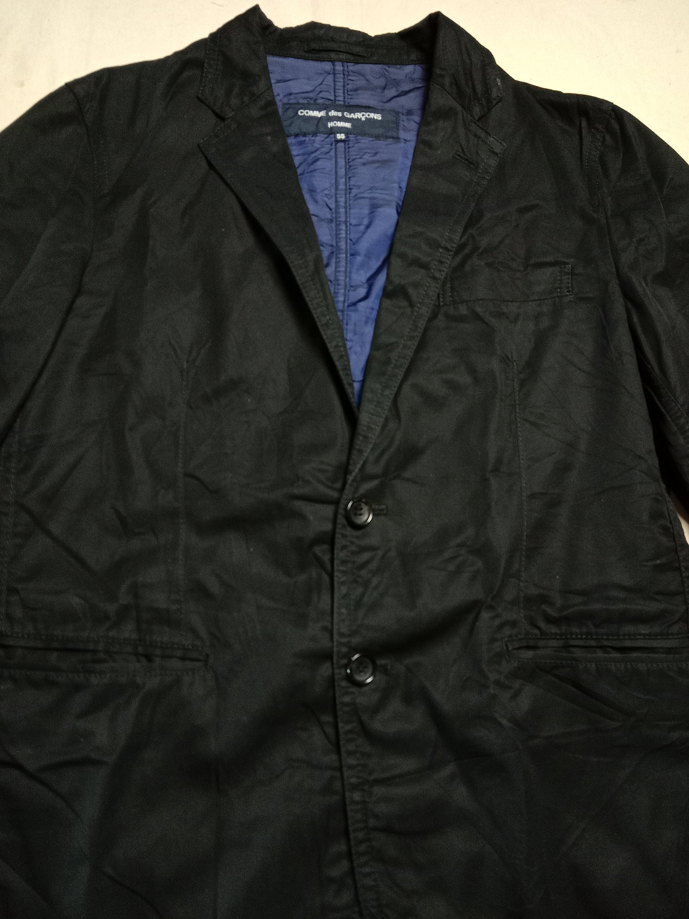 Comme Des Garcons Homme CDG Cotton Blazer Coat - Etsy Australia