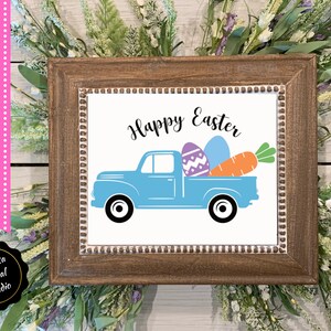 Vintage Easter Truck SVG, Egg Svg, Easter EGGS Carrot Svg, Cricut ...