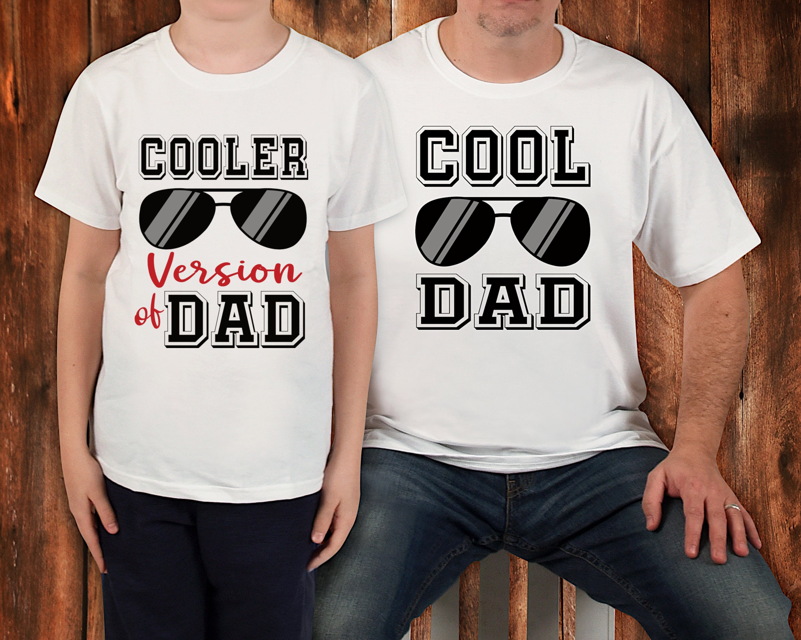 Funny Cool Dad/cooler Version of Dad Bundle SVG Father's - Etsy
