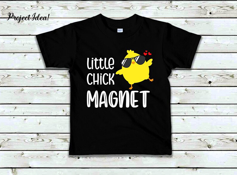 Little Chick Magnet Svg for Cricut, Silhouette Cut File | Funny Easter ...