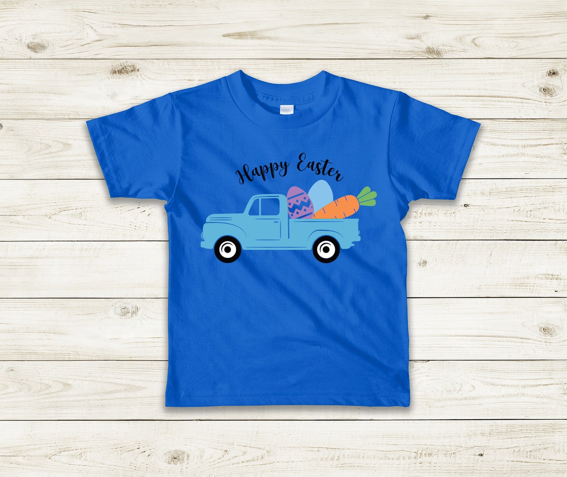 Vintage Easter Truck SVG Egg Svg Easter EGGS Carrot Svg | Etsy