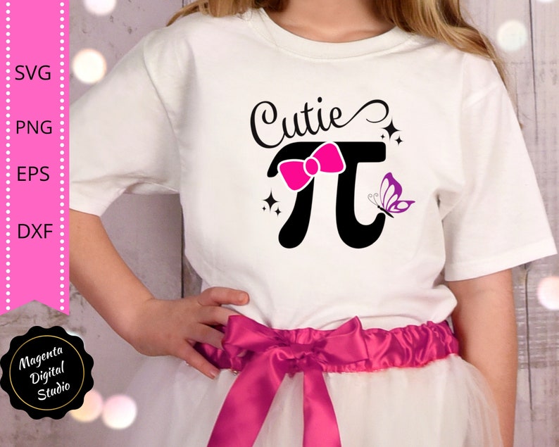 Cutie Pi Day SVG | SVG Vinyl Cut File for Cricut and Silhouette |pi Pie ...